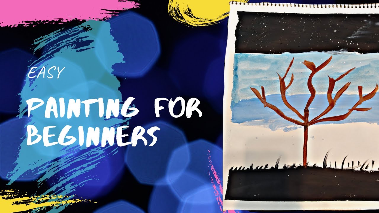EASY PAINTING FOR BEGINNERS || PAINTING TUTORIAL || #painting # ...