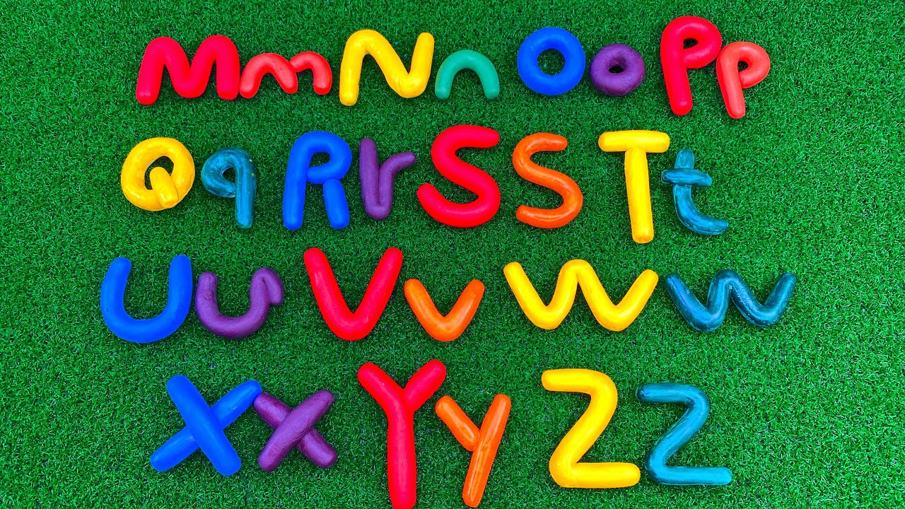 Clay Cracking ASMR video | How to clay cracking Rainbow alphabet Big ...