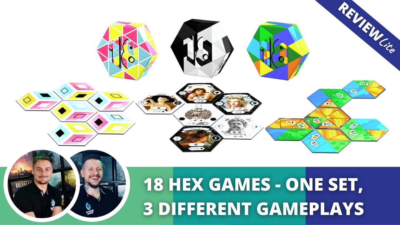 18 Hex Games Collection: Review Lite. Three different games in one ...