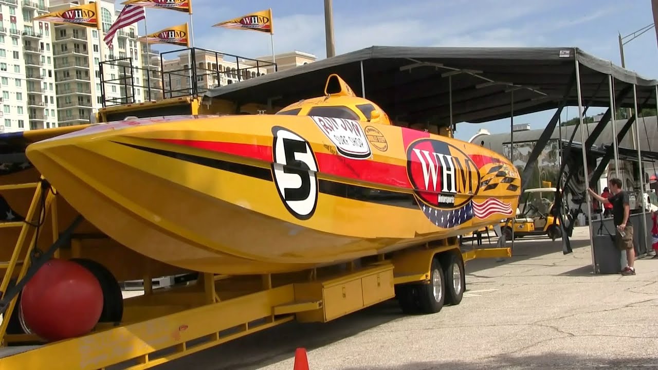 WHM Motorsports Speed Boat - Sarasota - YouTube