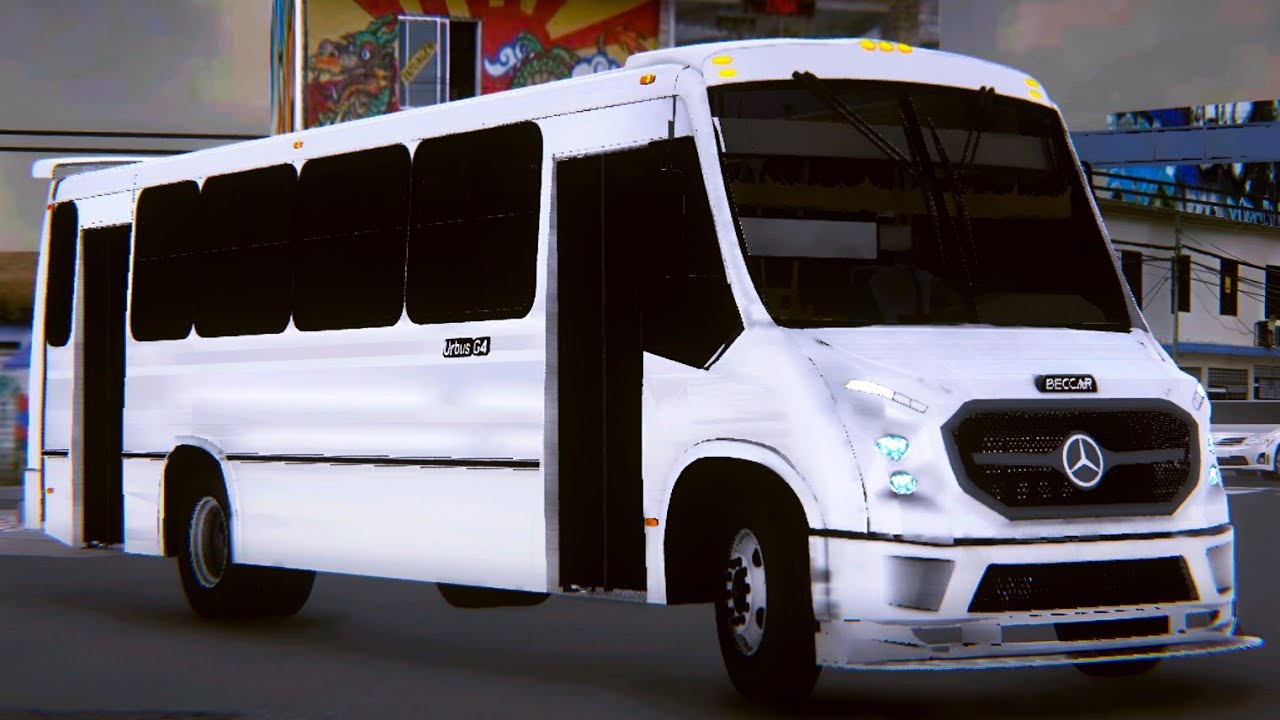👌😯IMPRESIONANTE LIBERACIÓN URBUS G4 MERCEDES-BENZ💯🤍👻 Mods Para Proton ...