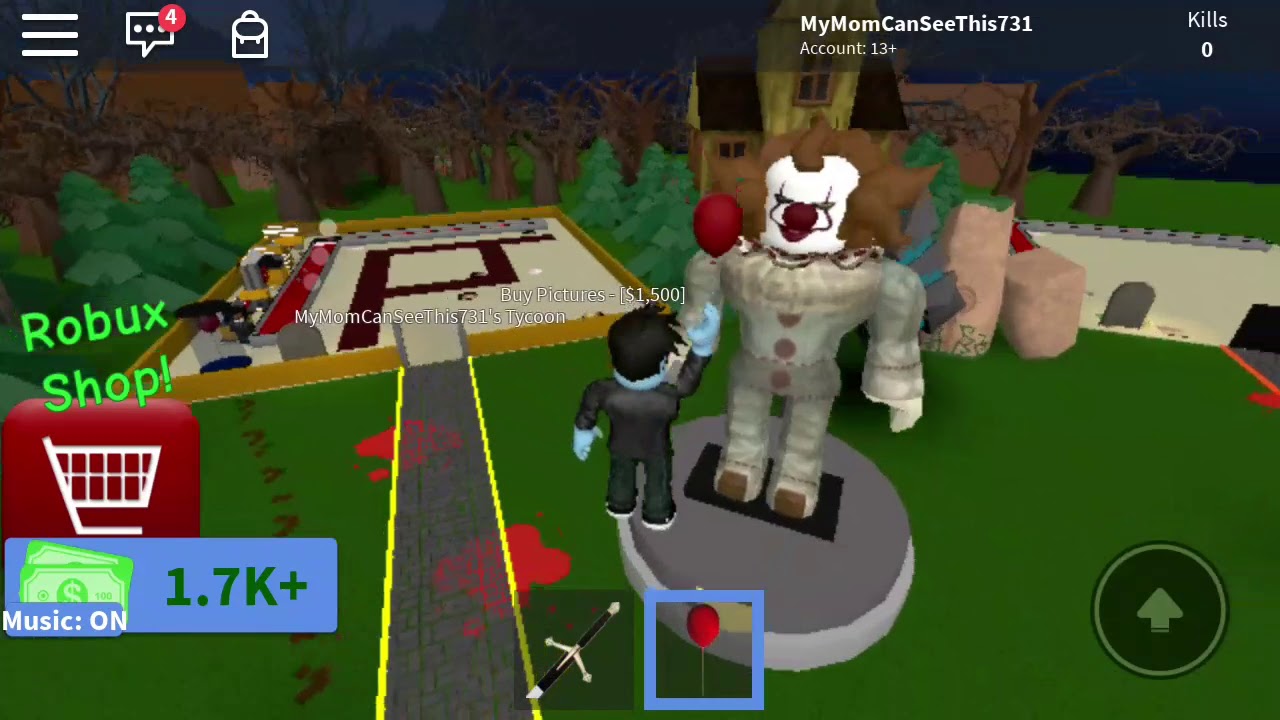Emmett Roblox Horror Tycoon New Years Day 2020 - YouTube