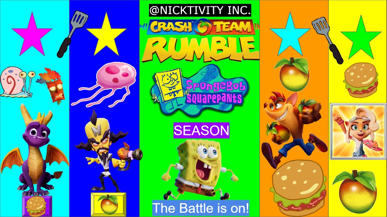 Crash Team Rumble Season SpongeBob - Full Season - YouTube