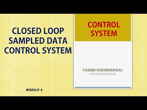 CONTROL SYSTEM - CLOSED LOOP SAMPLED DATA CONTROL SYSTEM - YouTube