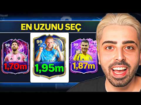 EN UZUN FUTBOLCULARI ALARAK FC 26 DRAFT YAPTIM!