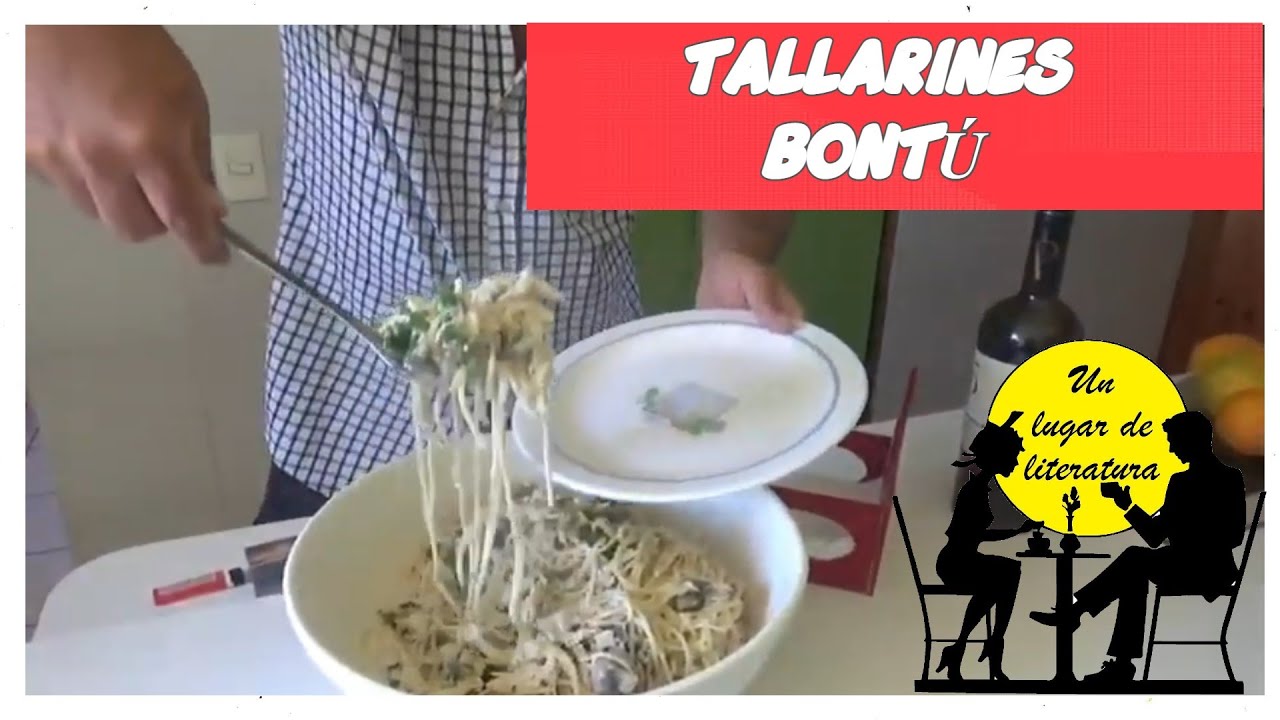 Recetas chilenas...Tallarines Bontú - YouTube