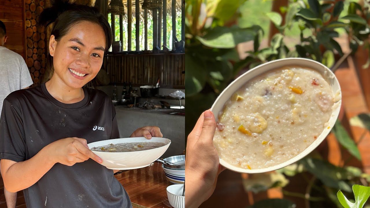 This is how i make "Labig" a simple, low budget sweet rice porridge in ...