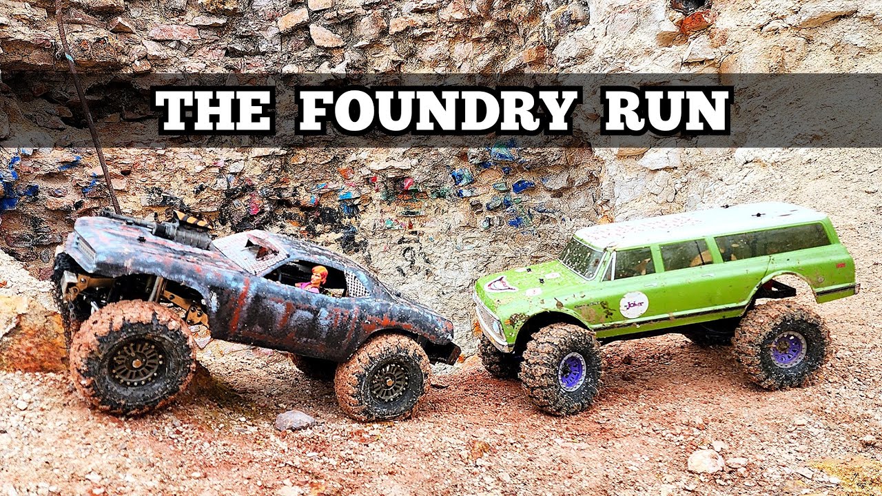 Apocalyptic Crawling Mad Max Cuda and Suburban - YouTube