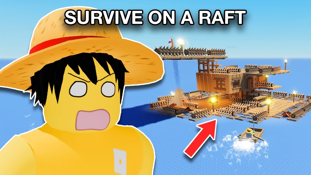 BUILDING THE BIGGEST RAFT IN THE WORLD - YouTube