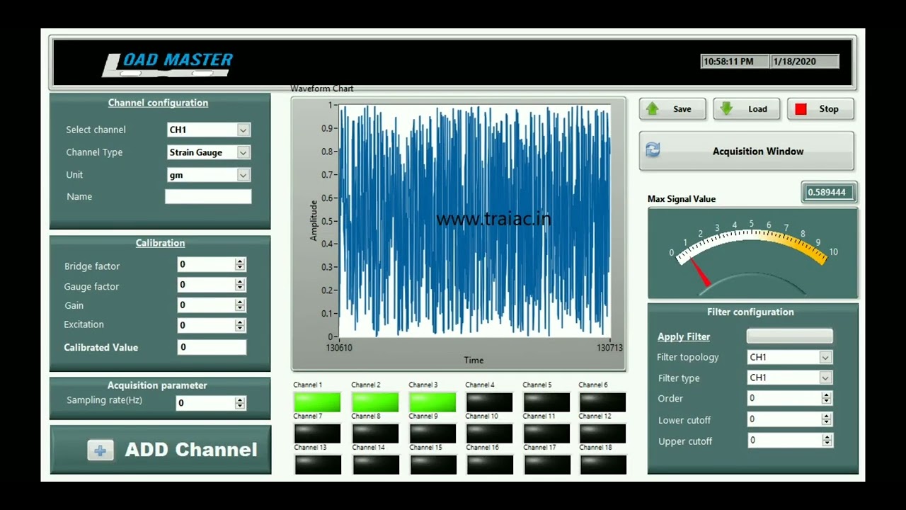 load cell scada data acquisition 7012776582 - YouTube