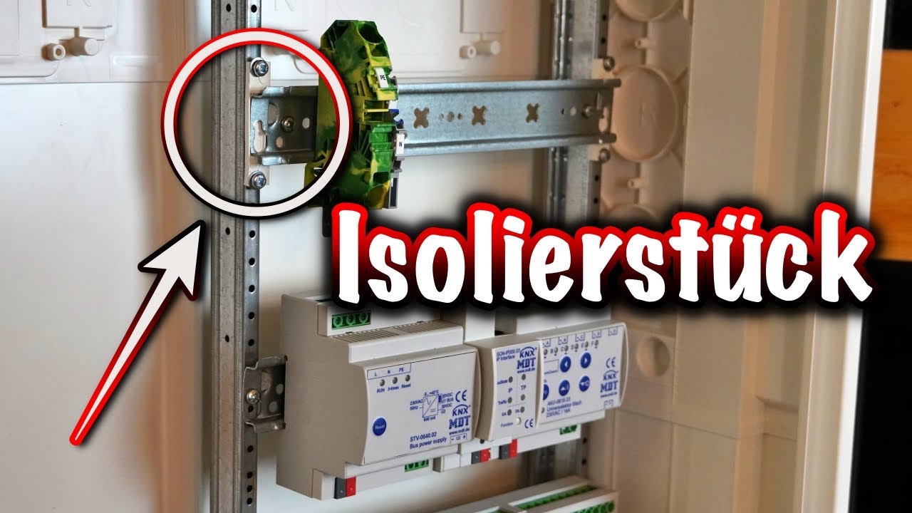 Hutschienen vom Rahmen isolieren - YouTube