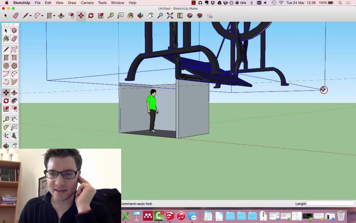 Sketchup Lesson 19: Scale to human size - YouTube