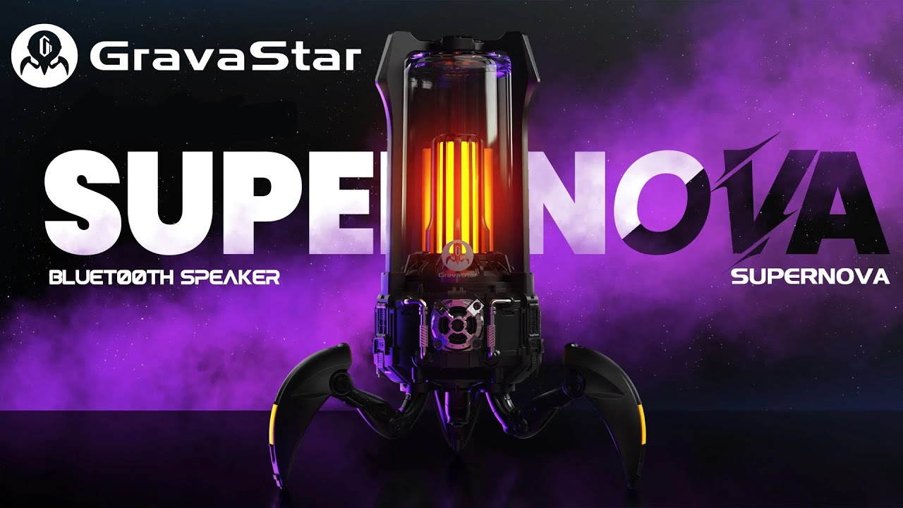 INCREÍBLE Y ÚNICO... GRAVASTAR SUPER NOVA NUNCE VI UN ALTAVOZ IGUAL ...