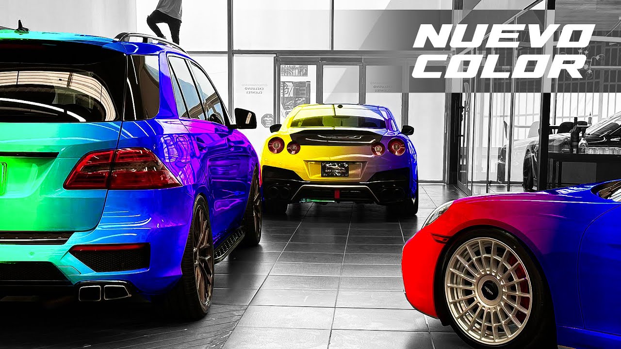 NUEVO COLOR AL TANQUE, GTR Y CAYMAN!! | JUCA - YouTube