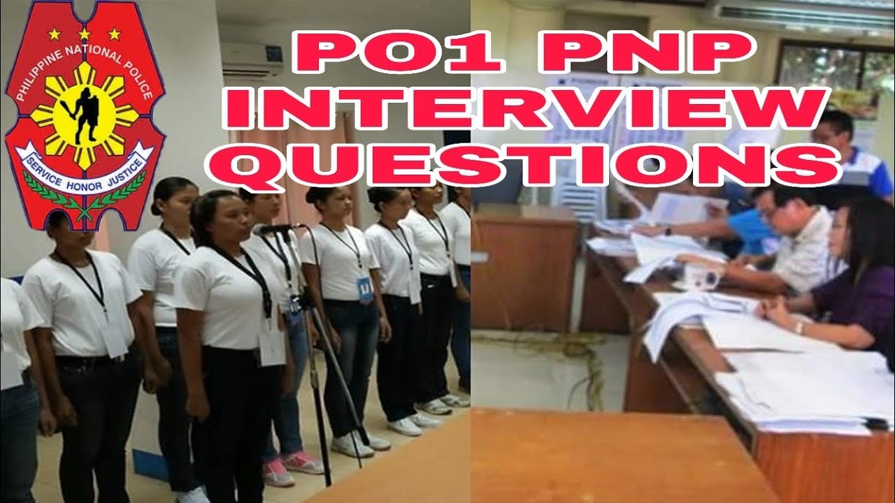 po1 interview for pnp - YouTube