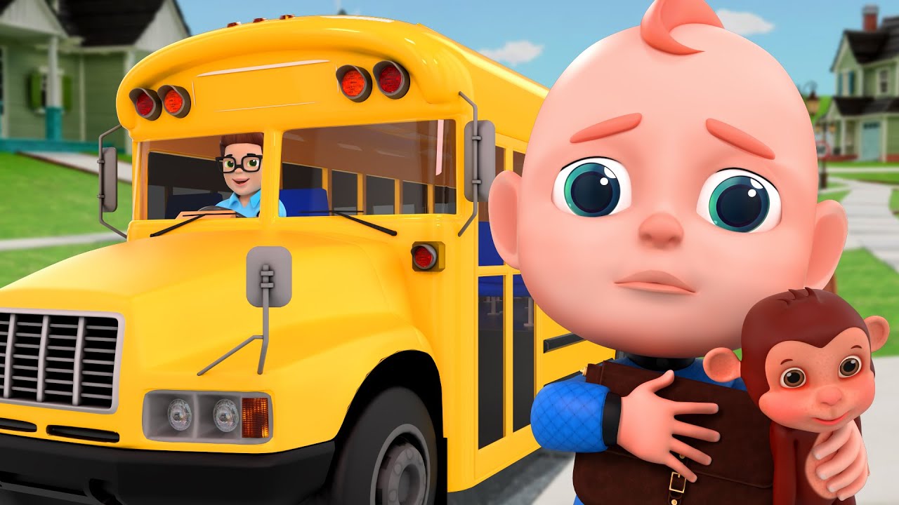 Baby Morning Routines | Wheels On The Bus | Rosoo Kindergarten Nursery ...