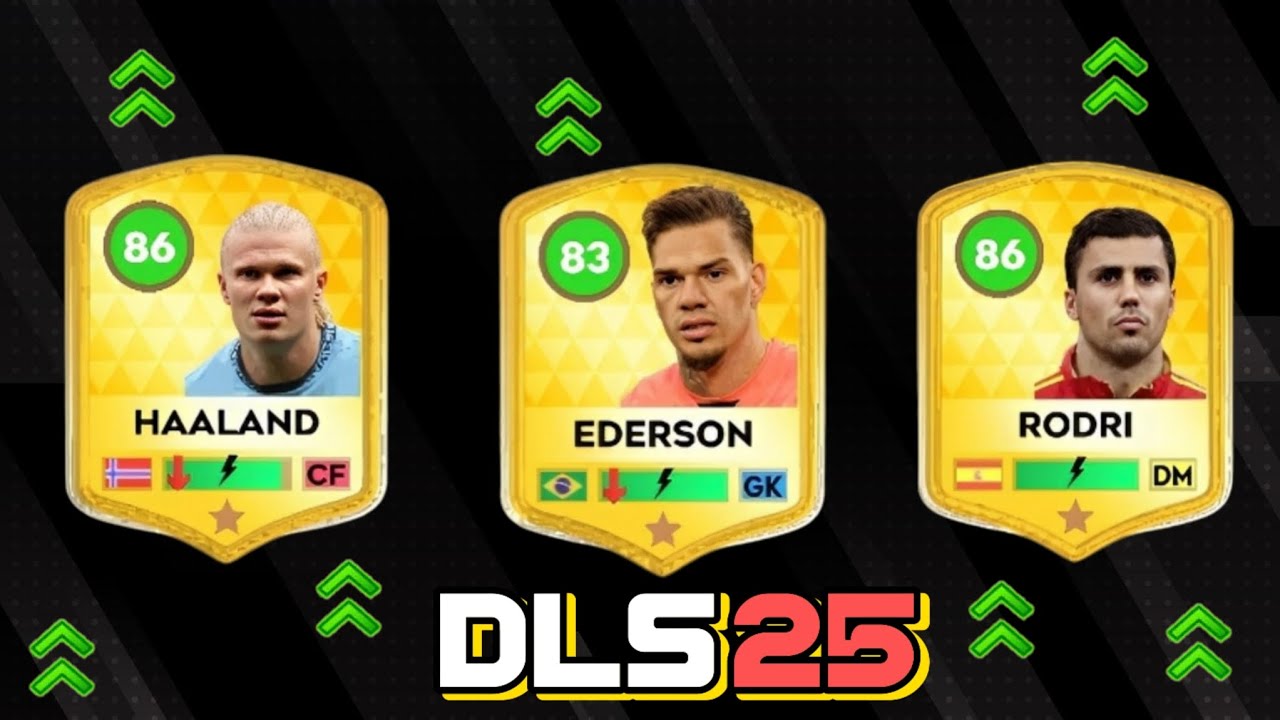 DLS 2025 | MANCHESTER CITY PLAYERS RATING IN DLS 25 | FULL CHỈ SỐ CÁC ...