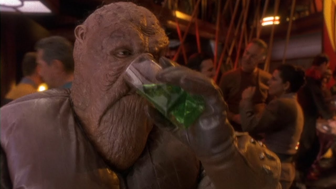 Every Appearance of Morn in Star Trek DS9: Season 4 - YouTube