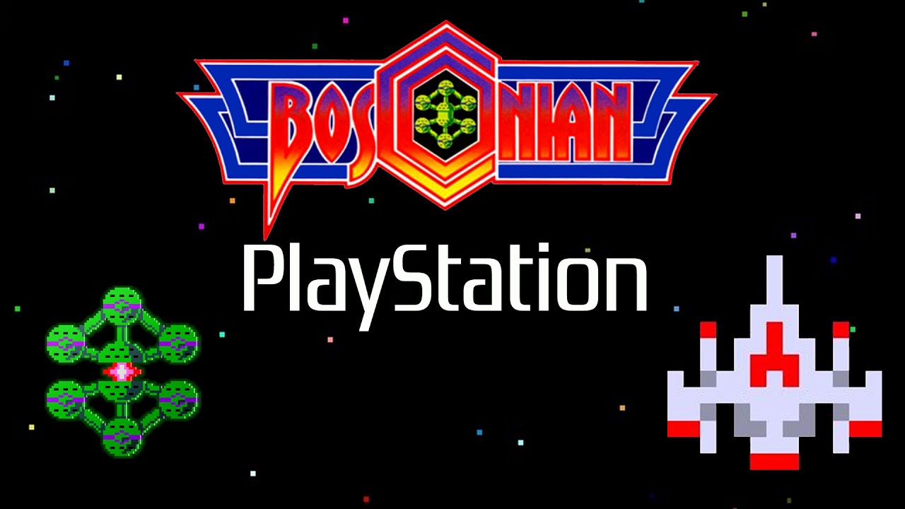 Bosconian Gameplay (PS1) - YouTube