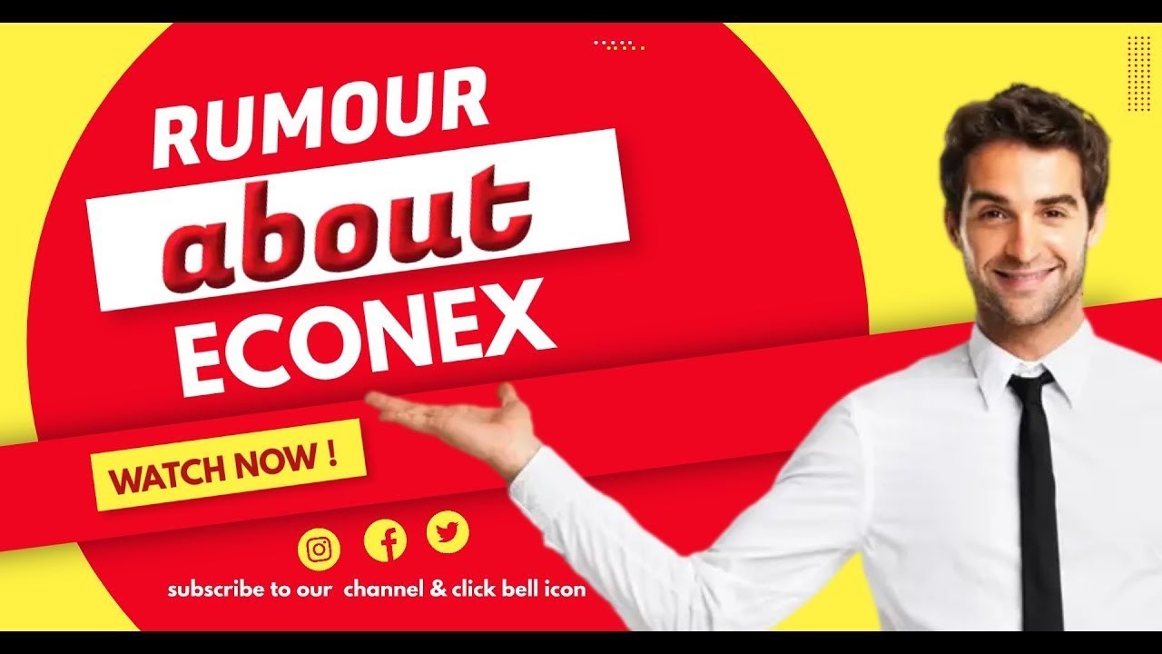 Rumours About Econex Full Explanation | By Econex Official - YouTube