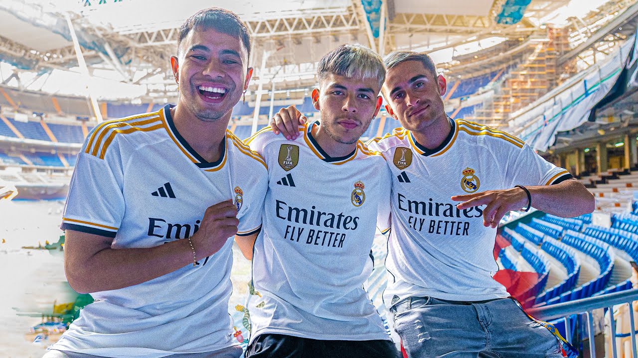 RIVALDIOS Y JAVETAS VISITAN EL SANTIAGO BERNABÉU *REAL MADRID* - YouTube