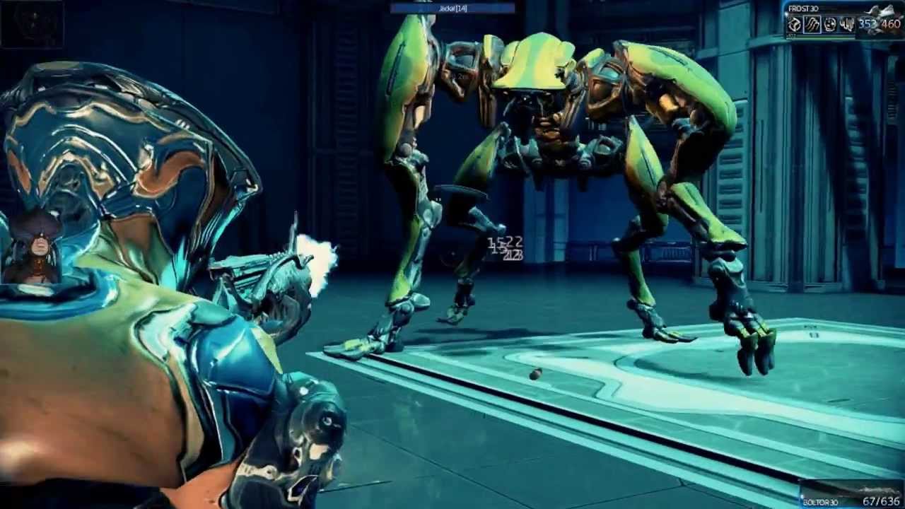 Warframe Venus Boss Fight Jackal Solo - YouTube