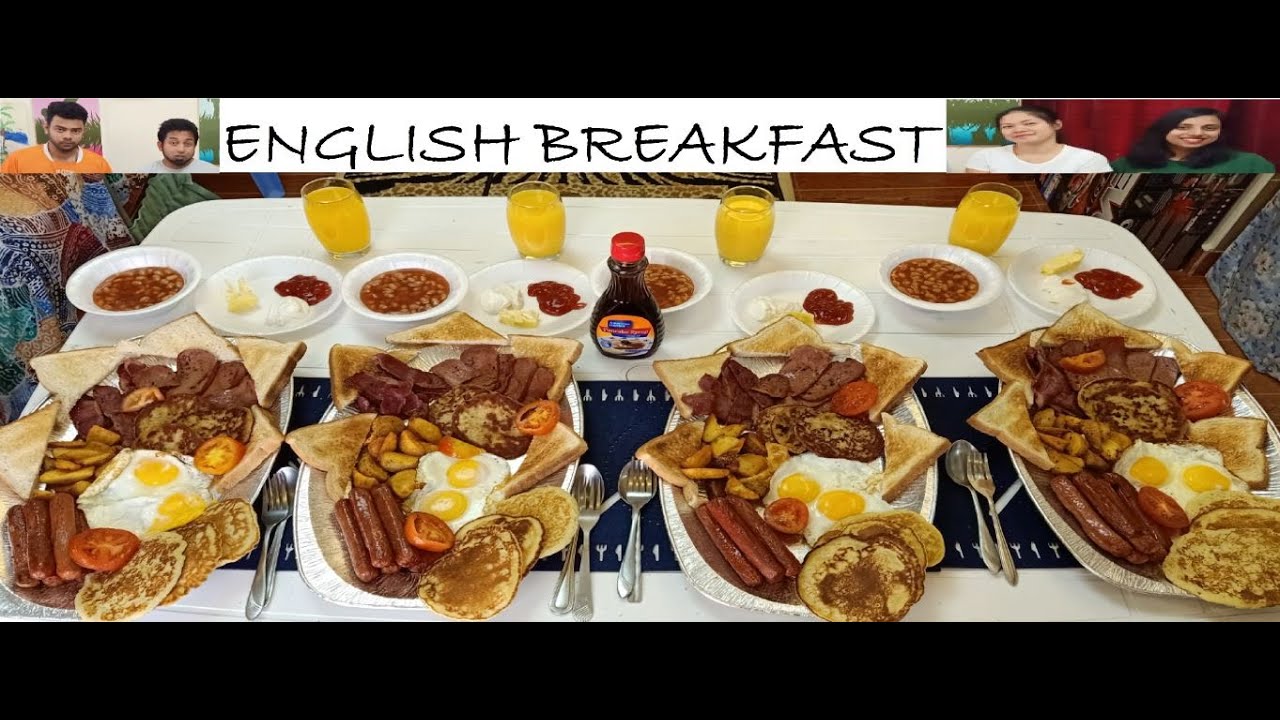 ENGLISH BREAKFAST CHALLENGE | FOOD CHALLENGE | Ft. ANGELA NUNES - YouTube