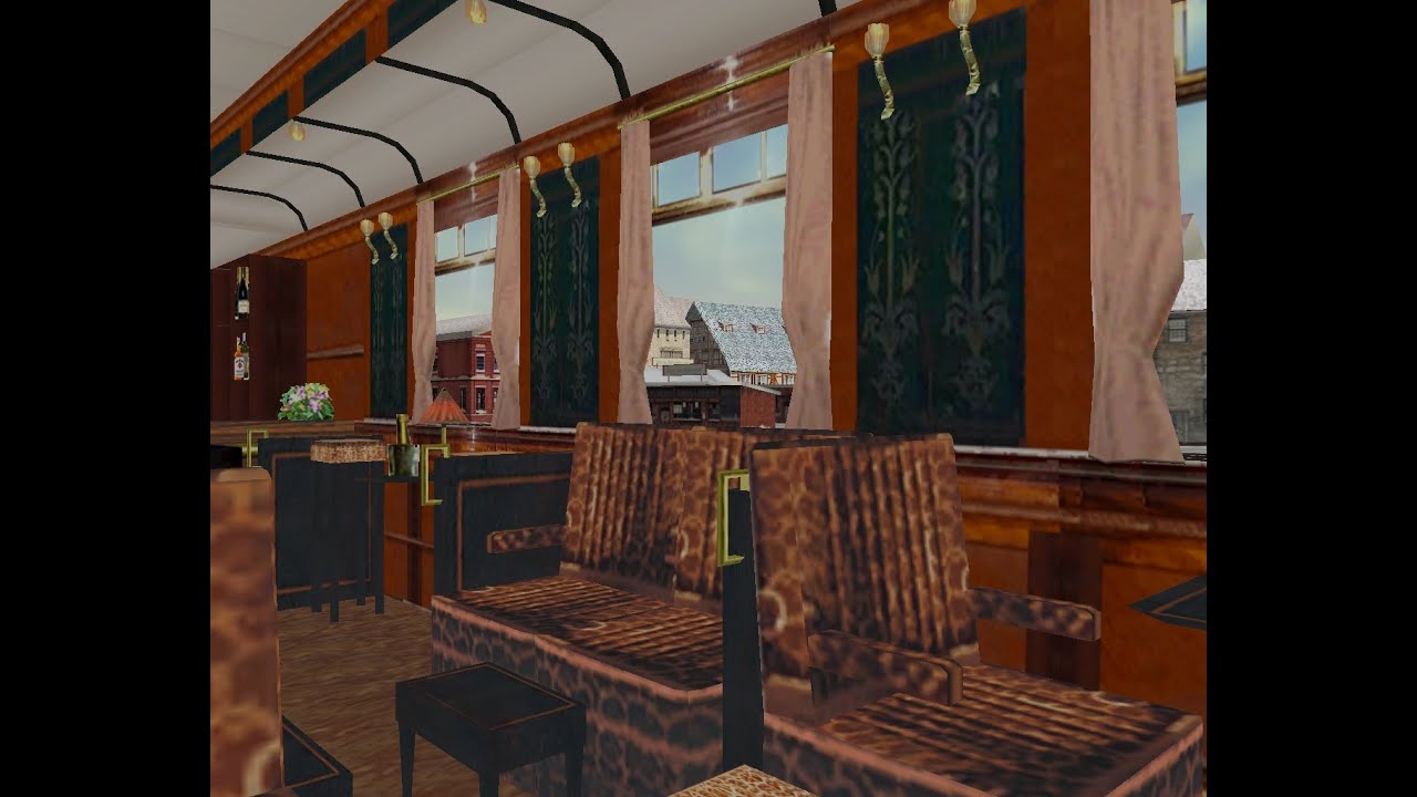 Microsoft Train Simulator 2001 - Orient Express Piano 2 - YouTube