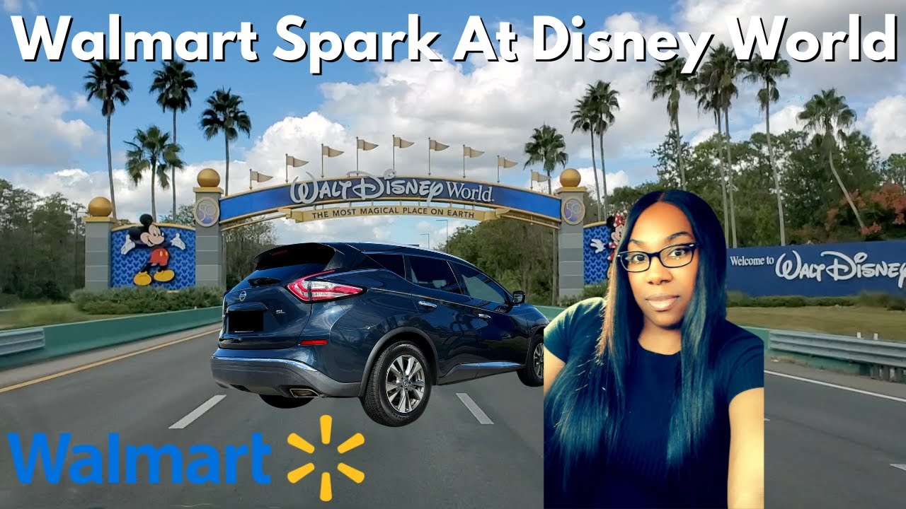 Walmart Spark | Disney World | Ride With Me - YouTube