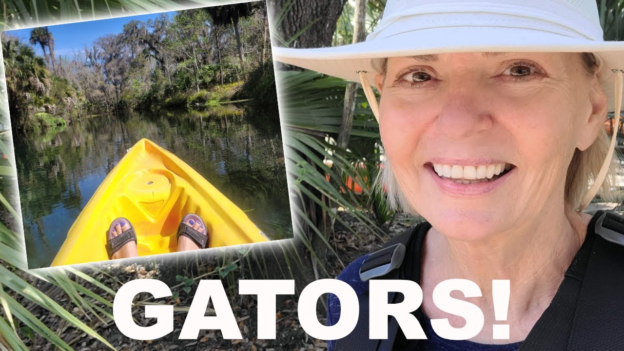 Kayaking with the GATORS! Over 50 - YouTube