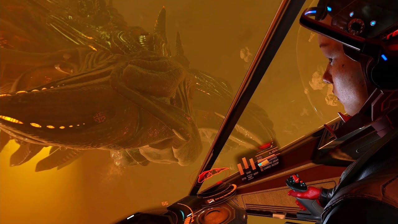 The only existing 3D footage of Cocijo, the last Thargoid Titan, shot ...