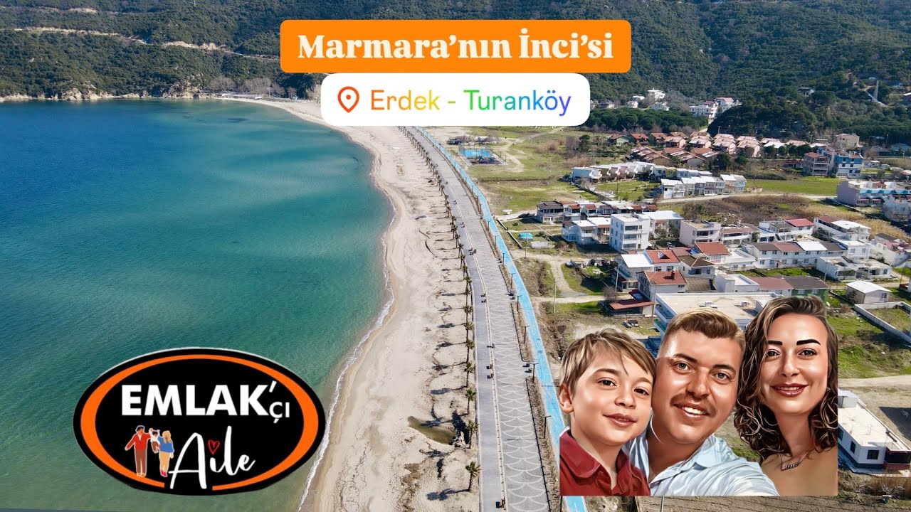Erdek Turan Köy'de 1186m² Satılık Arsa! 5.75m₺ - YouTube
