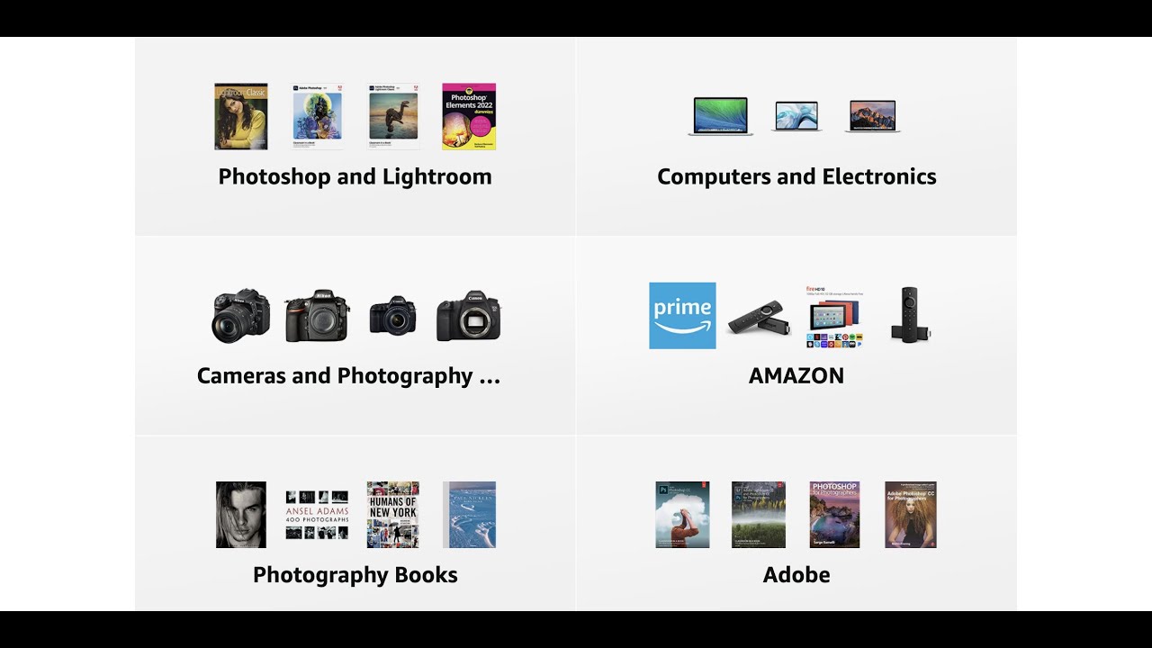 Amazon Photoshop and Photography Store - YouTube