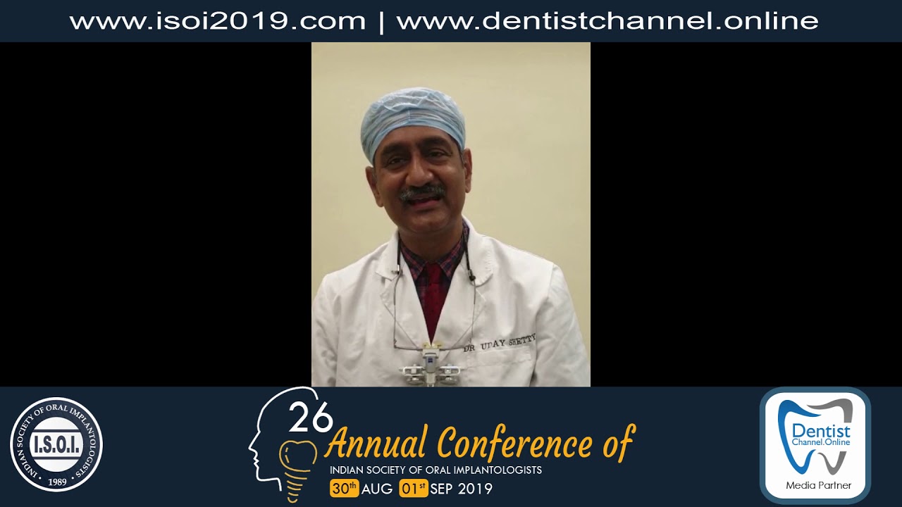 Dr. Uday Shetty, President, ISOI with his thought Provoking words - YouTube