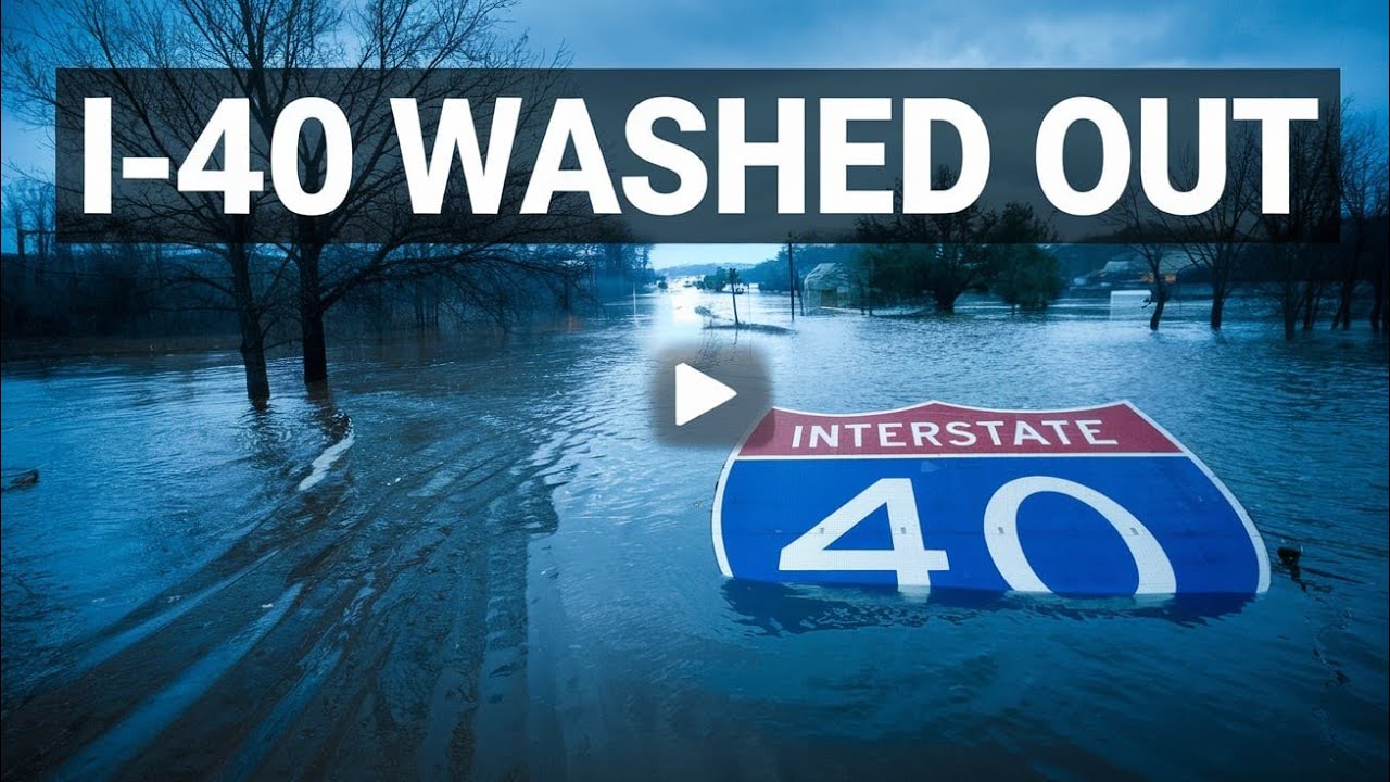 I-40 Washed Out: What Happened and What You Need to Know. - YouTube