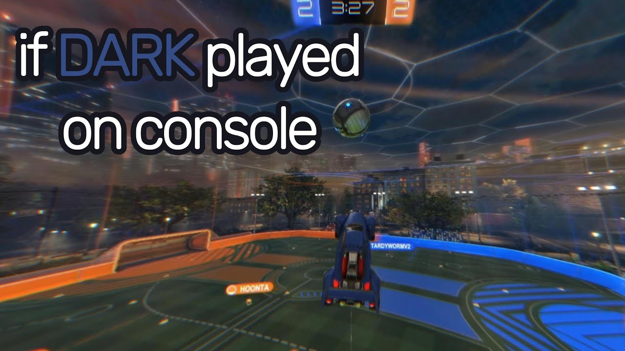 if DARK played on console (PS5 high rank RL) - YouTube
