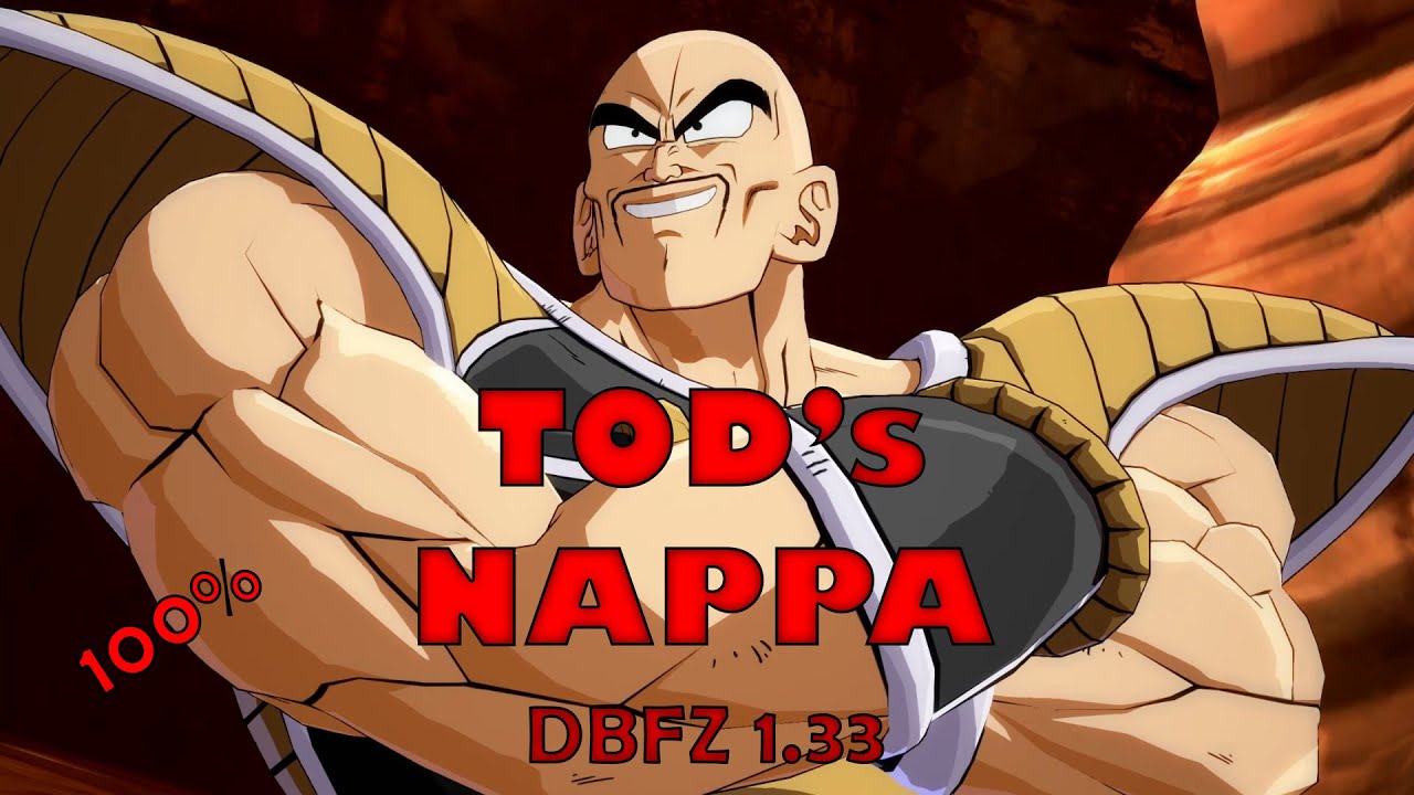 Combos Nappa | Tod | 100% | Explicado | DBFZ 1.33 - YouTube