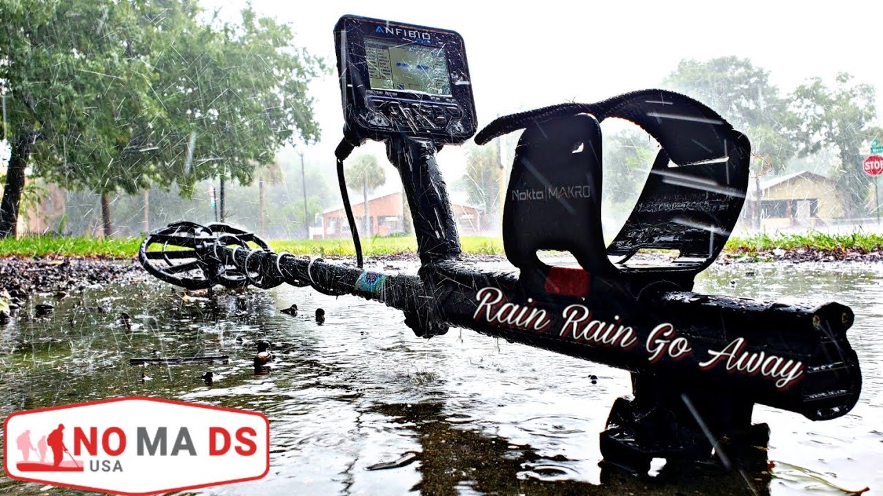 Digging Up Goodies In The Rain - YouTube