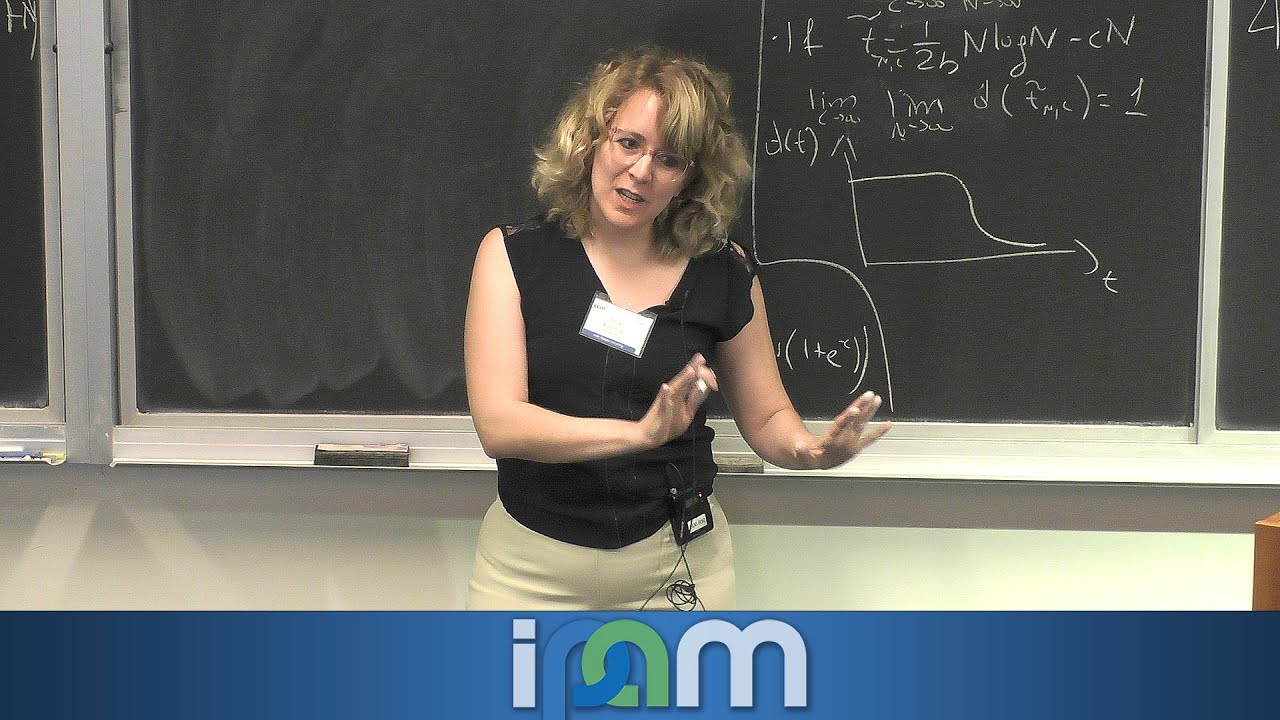 Evita Nestoridi - Cutoff for biased transpositions - IPAM at UCLA - YouTube