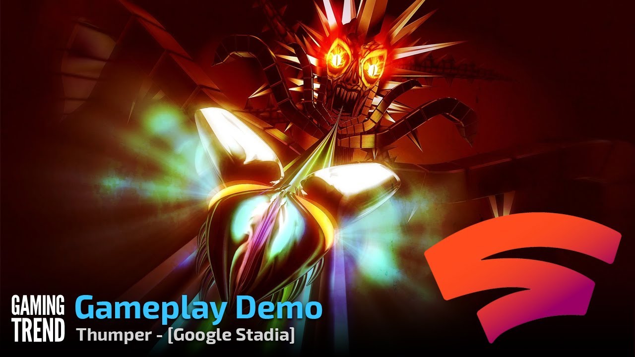 Thumper - Gameplay Demo - Google Stadia [Gaming Trend] - YouTube