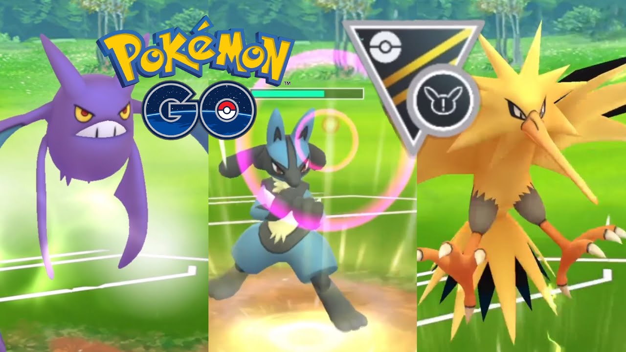 《Pokemon GO》5連勝對戰組合！叉字蝠！閃電鳥！路卡利歐！卡比獸！高級聯盟REMIX！GO BATTLE ULTRA LEAGUE ...