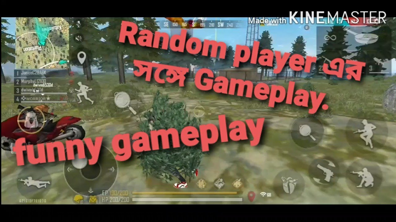 Random player এর সাথে মজার Gameplay. Random player এর সাথে খেলবে এবং ...