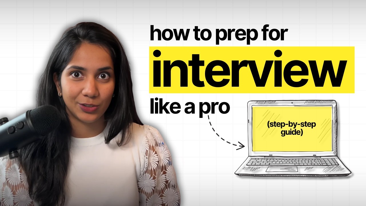 How to prepare for your interview (step-by-step) guide - YouTube