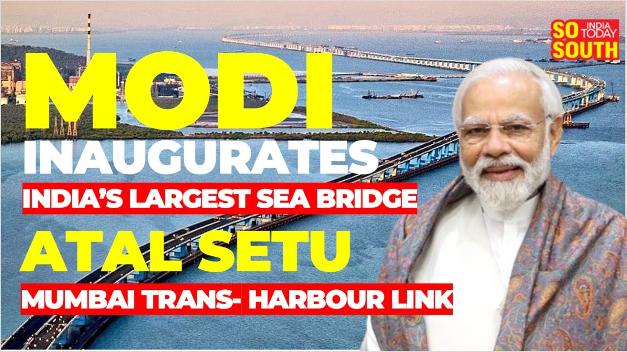 PM Modi to Inaugurate India's Largest Sea-Bridge, Atal Setu | Mumbai ...