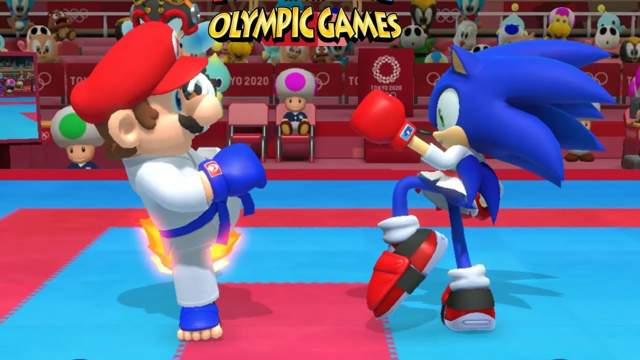 Mario & Sonic At The Olympic Games Tokyo 2020 ( Switch ) Karate Mario ...