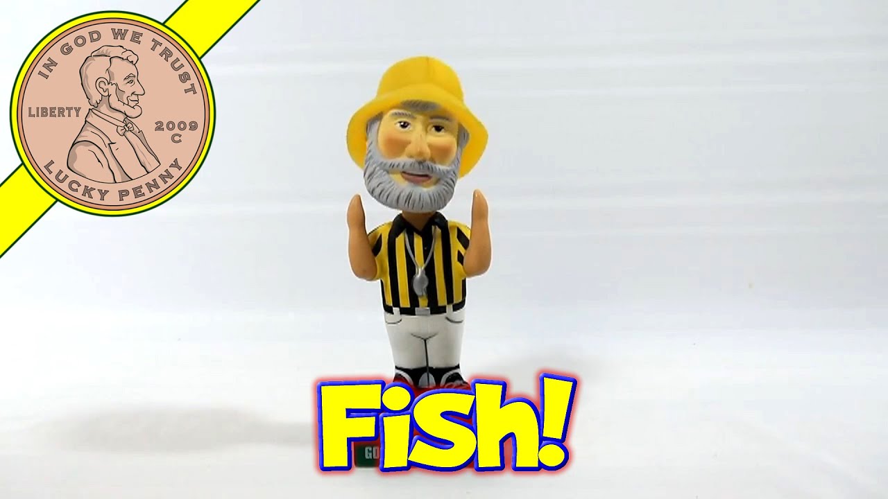 Gorton's Fisherman Referee Collectible Bobble Head - Gorton's It's Good ...