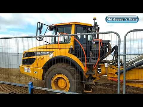 Beach Reprofiling at Landguard Beach, Felixstowe, 13 March 2025. - YouTube