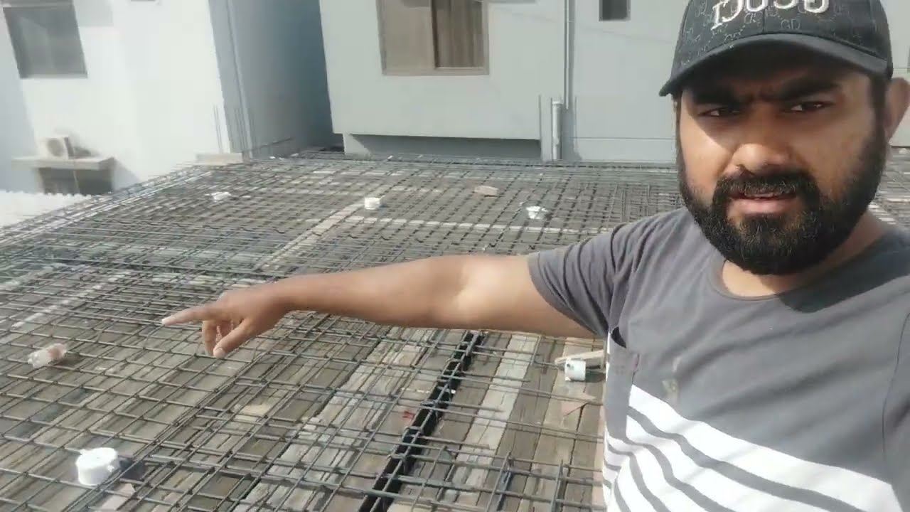 MY FIRST PROJECT :DAY 62 |ROOF/CHAT RCC SLAB BINDING|DETAIL RCC ...