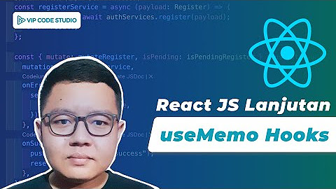Tutorial React JS Lanjutan - YouTube