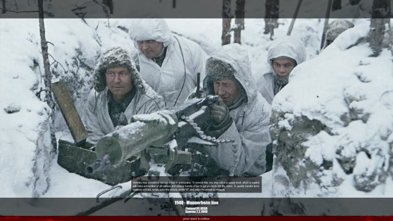 Mannerheimin linja 1939-1940 - Men of War AS2 - YouTube